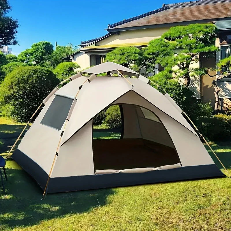 High Quality 3-4 Person Automatic Pop-up Tent | Military-Outdoors.com